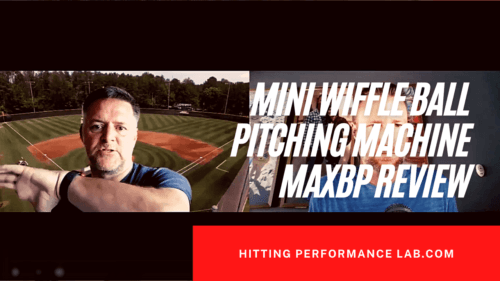 Best Portable Mini Wiffle Small Ball Pitching Machine | MaxBP Review ...