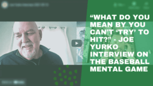 How To Build Mental Game Toughness Approach, Skills, Tips For Baseball ...